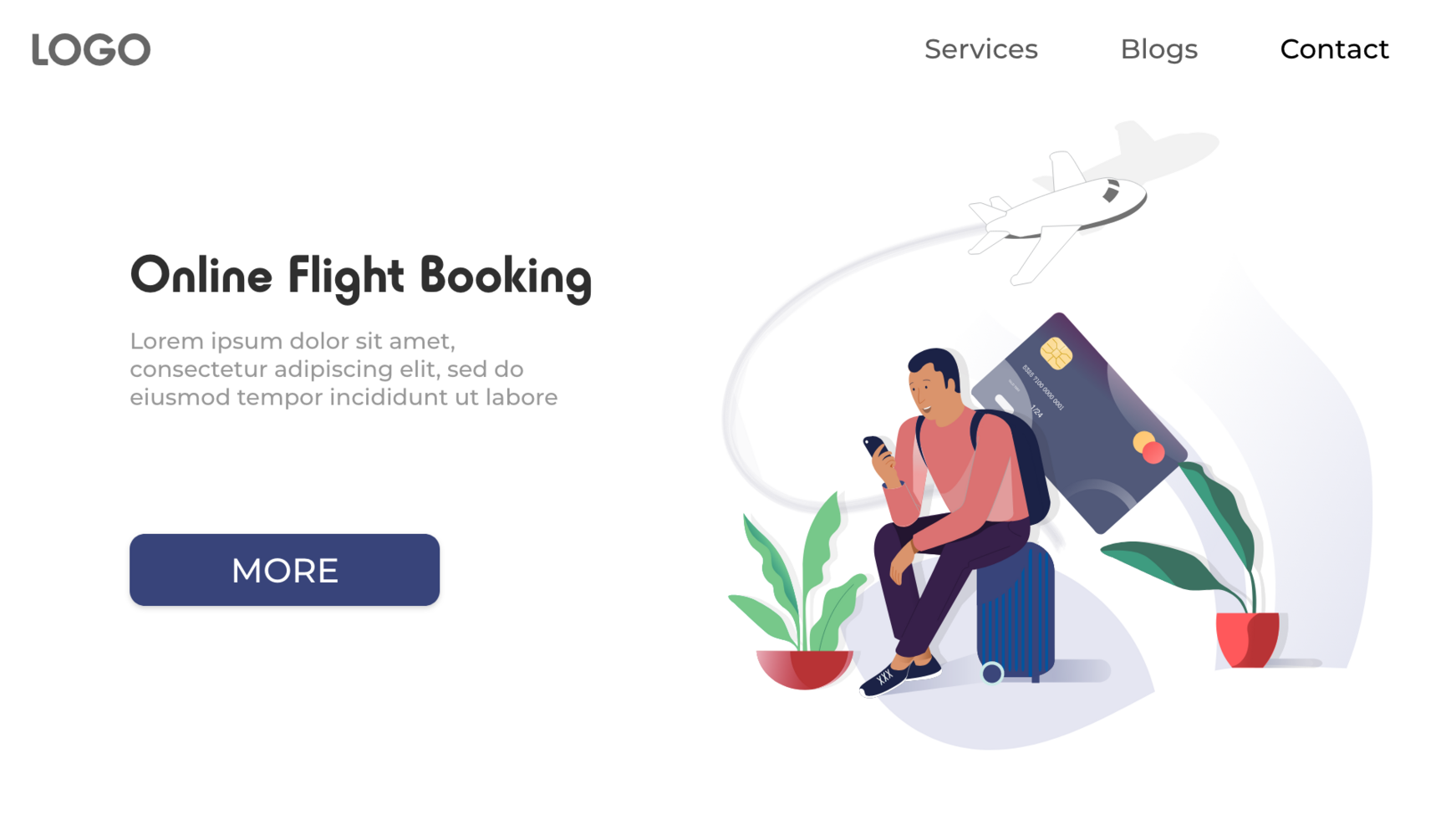 Online Flight Booking Made Easy and Convenient 57906176 Vector Art at Vecteezy