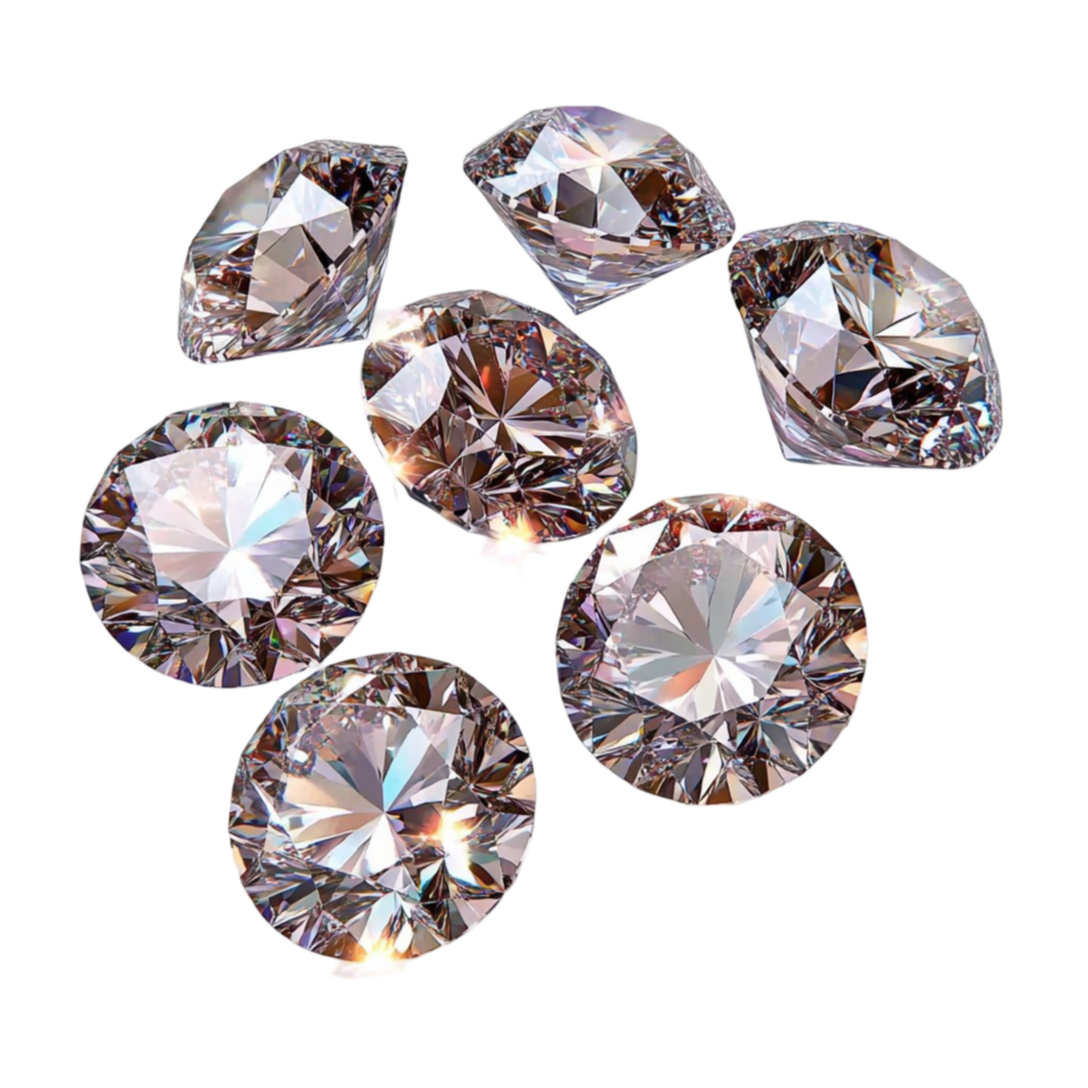 Cluster of Diamonds Transparent Background 57912247 PNG