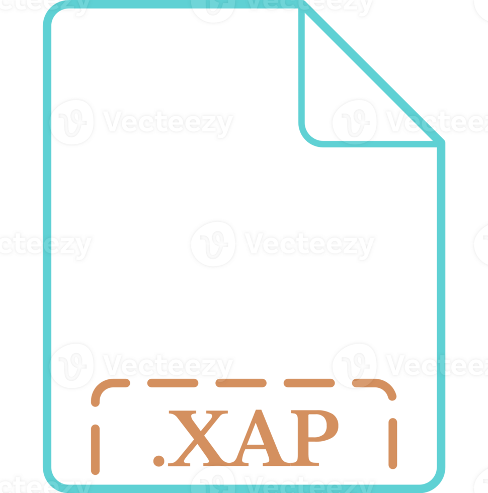 Xap File Icon Danube Rounded Outline Art 57912422 PNG