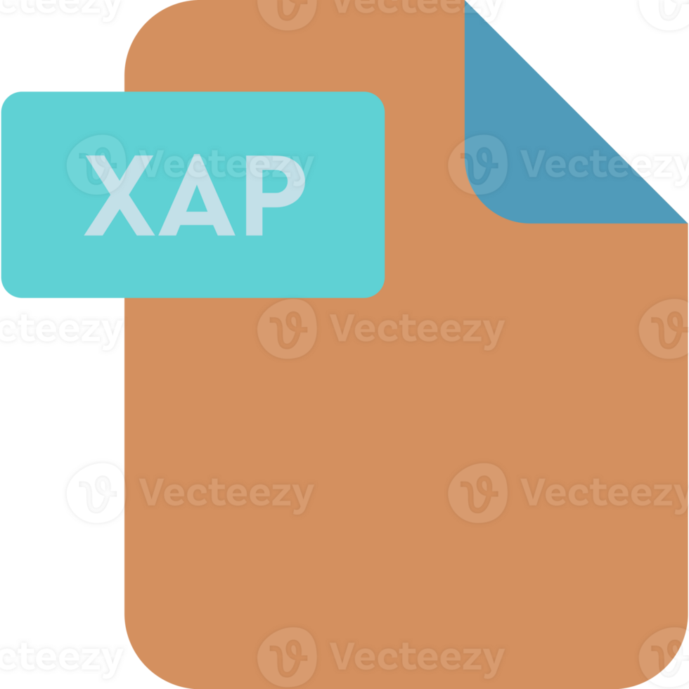 Xap File Format Icon Rounded Shapes Illustration 57912484 PNG