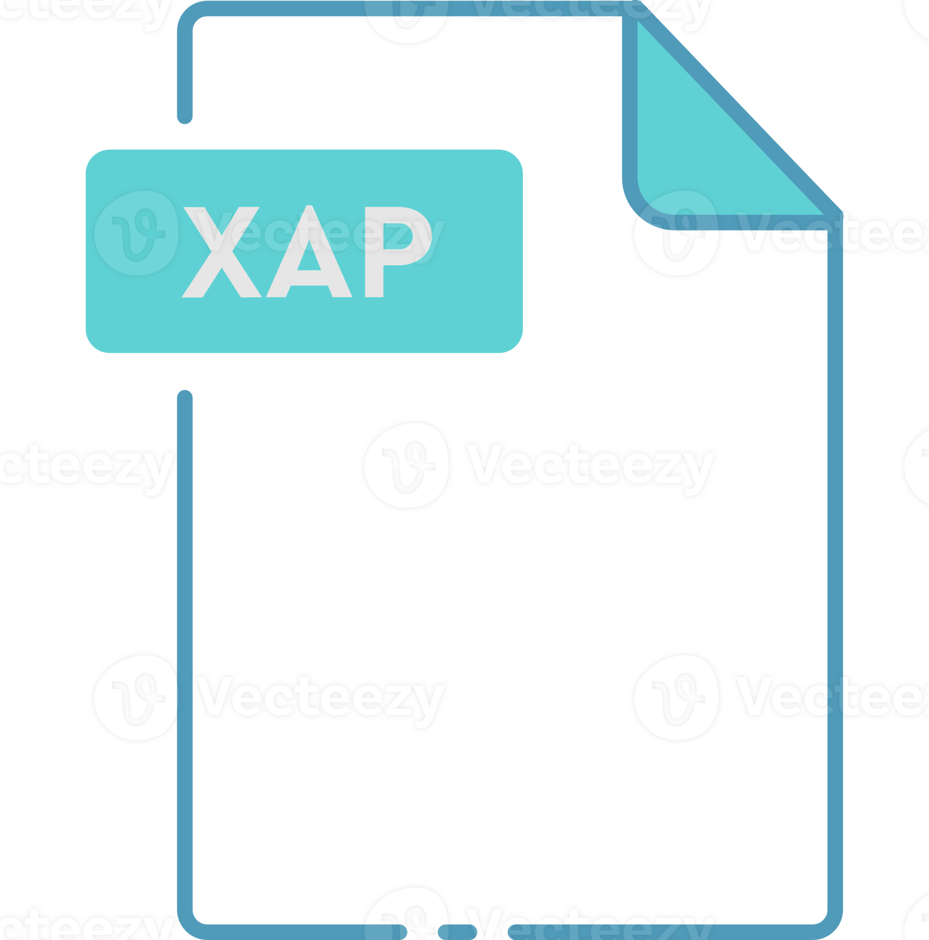 Modern Xap File Format Minimal Icon Outline 57912486 PNG