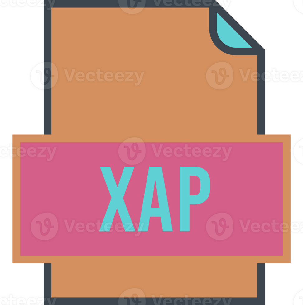 Creative Xap File Icon Fill And Outline Crisp Corners Graphic 57912505 Png