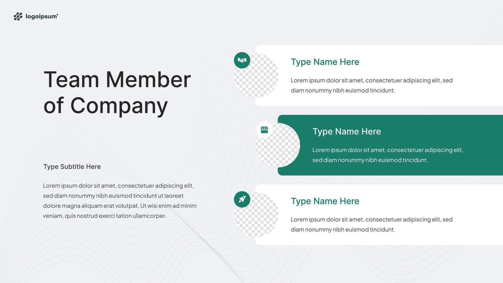 Modern Team Introduction Slide Design 57928197 Vector Art at Vecteezy