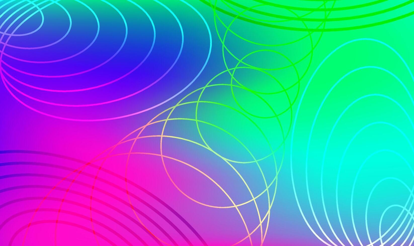 Abstract Design With Multicolored Gradient And Overlapping Circles 57935484 Vector Art At Vecteezy