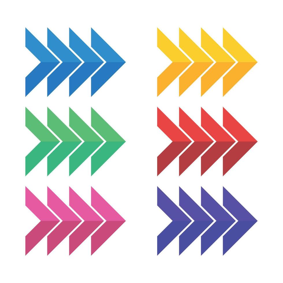 Chevron Point Arrows Multiple Colours Set 57966425 Vector Art at Vecteezy Chevron Point Arrows Multiple Colours Set 57966425 Vector Art at Vecteezy