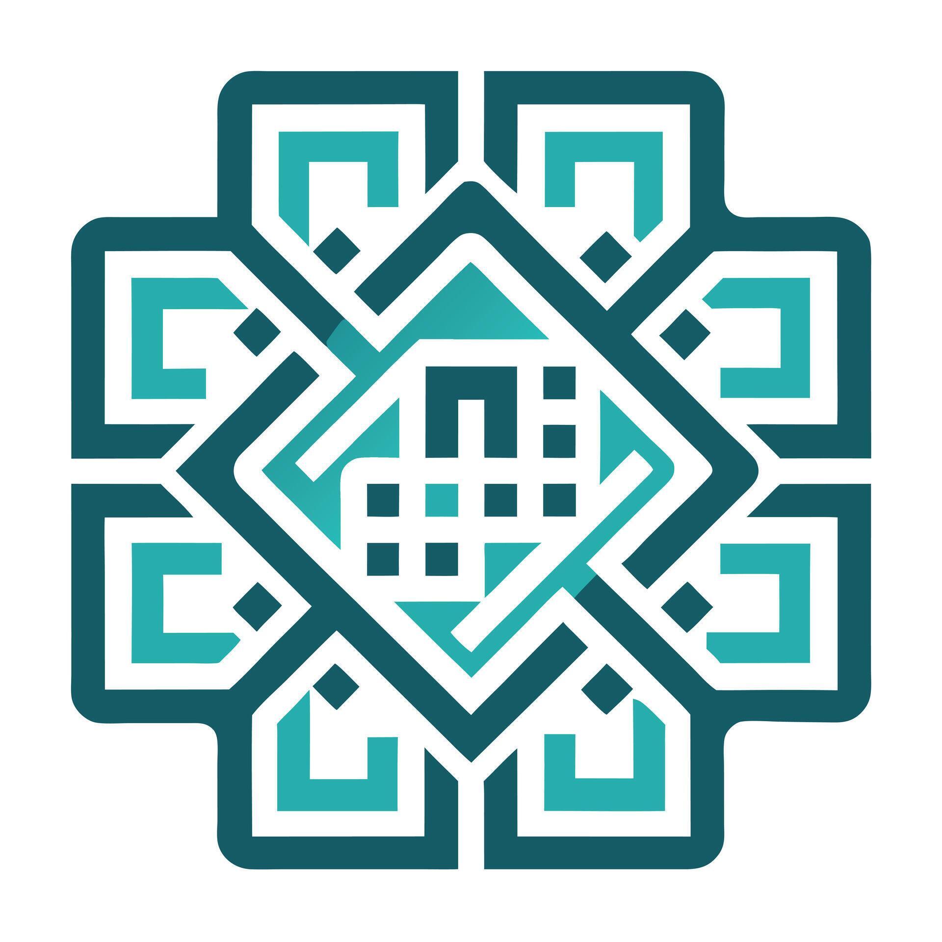 Elegant Stylized QR Code Symbol Icon and Isolated Background 57978835 ...