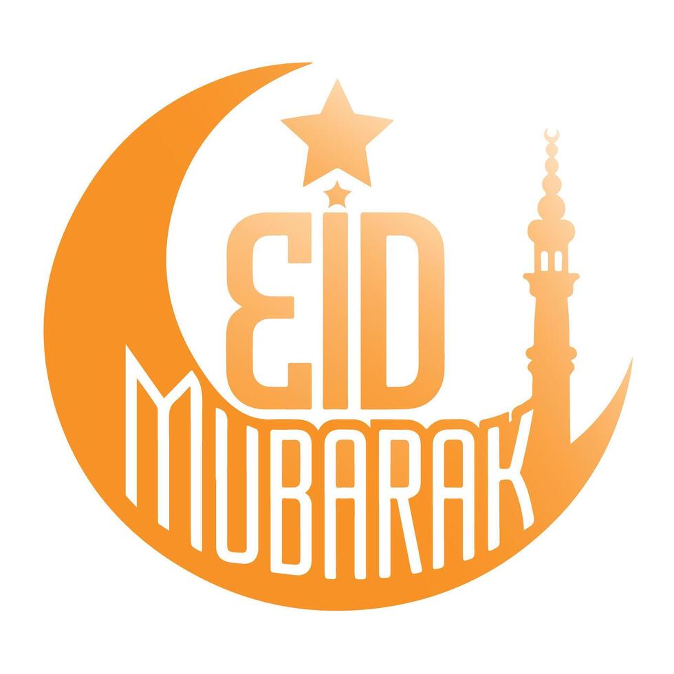 Eid Mubarak Celebration Graphic 57985183 Vector Art at Vecteezy