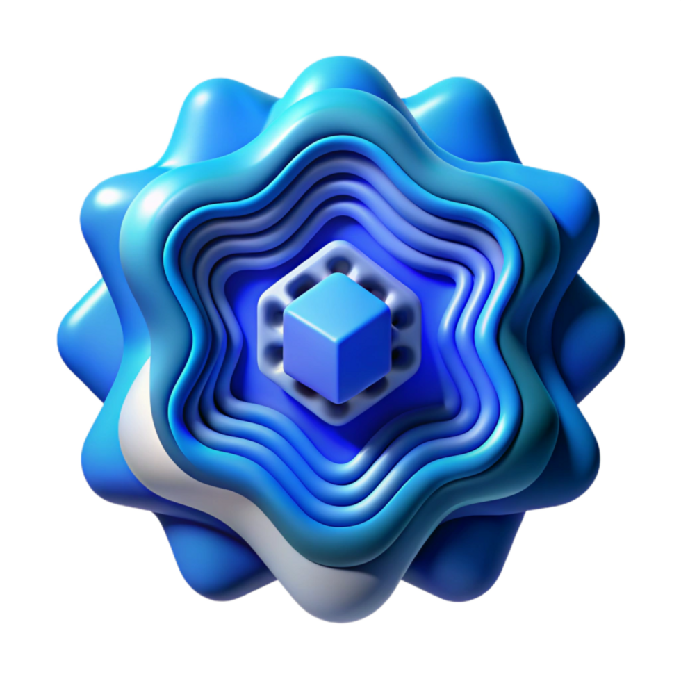 Wonderful Traditional Abstract Technology Background With Blue Gradient Cutout Premium 58004143 Png