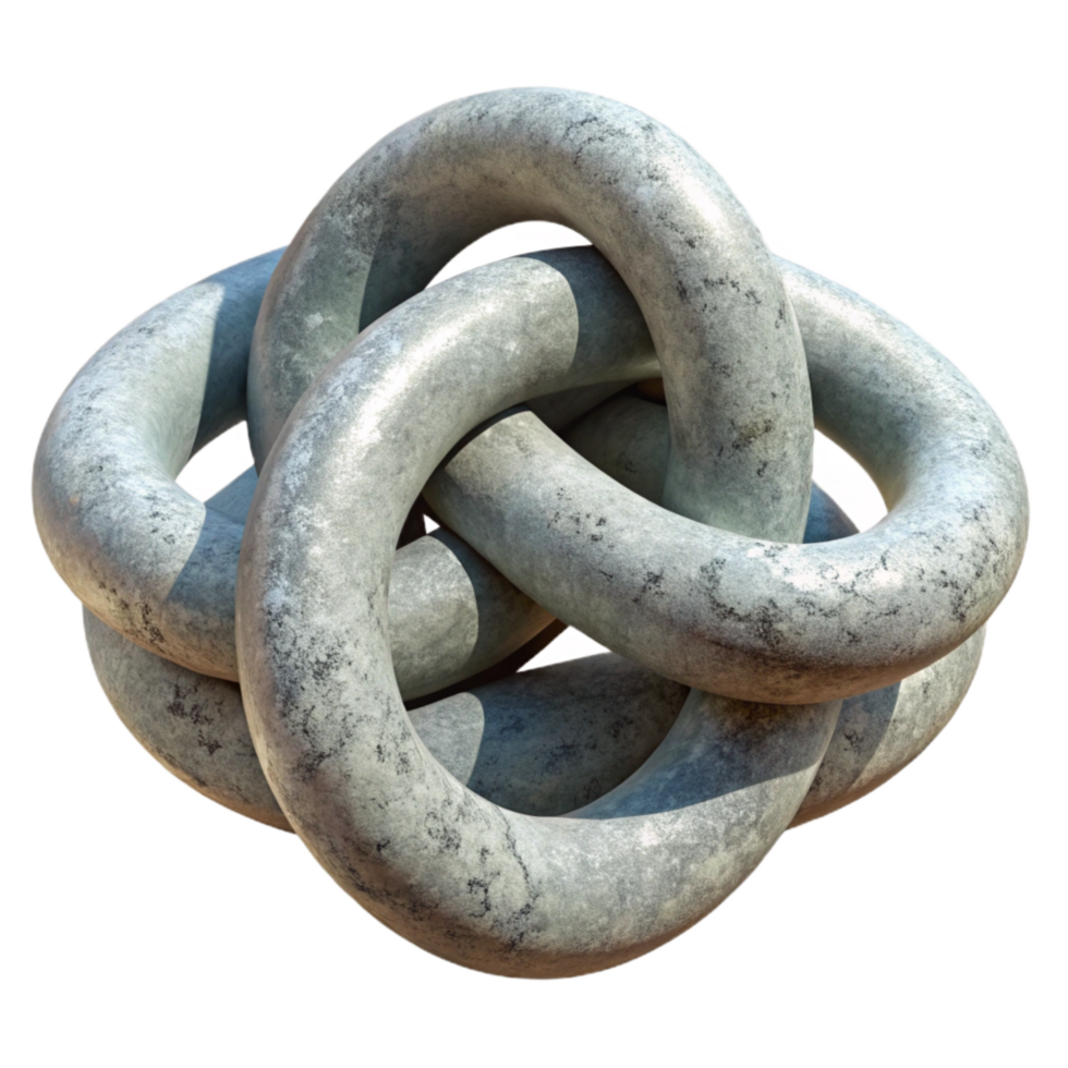 vibrant abstract Connected Lives Symbol Intertwined Paths Isolated ...