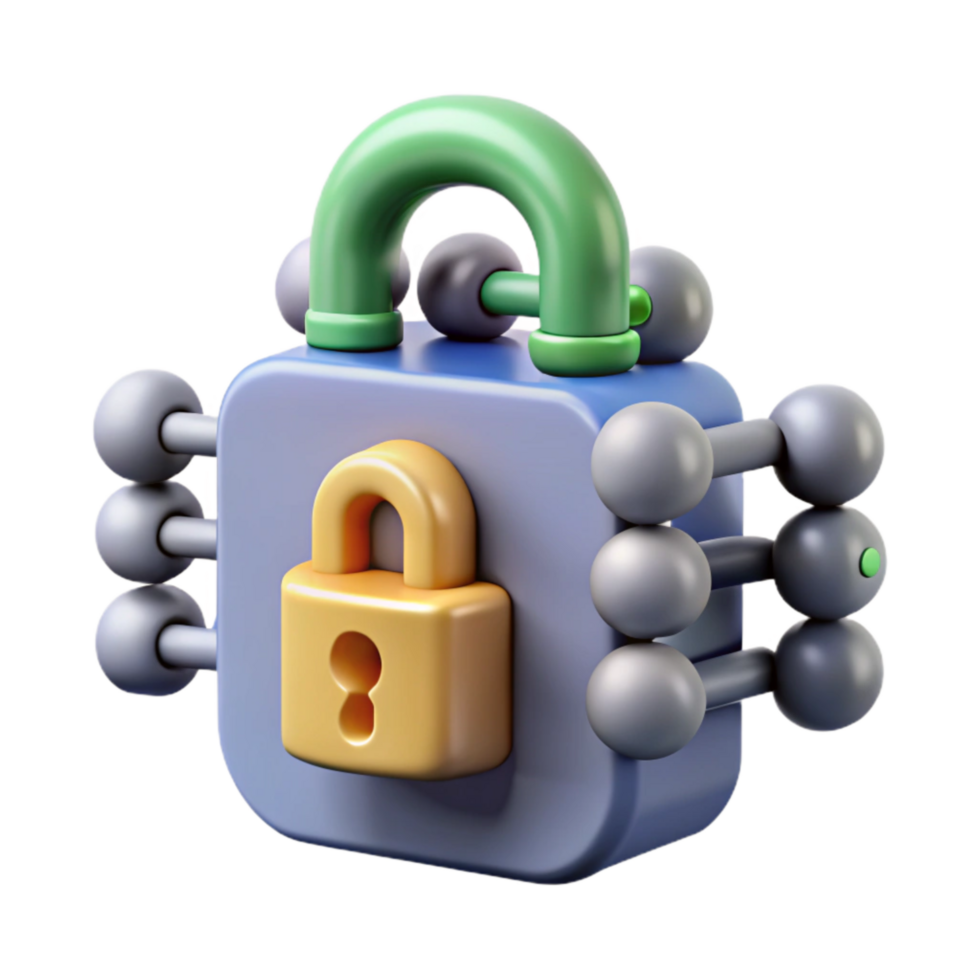 Extraordinary Traditional Data Encryption Process Visualization Cutout