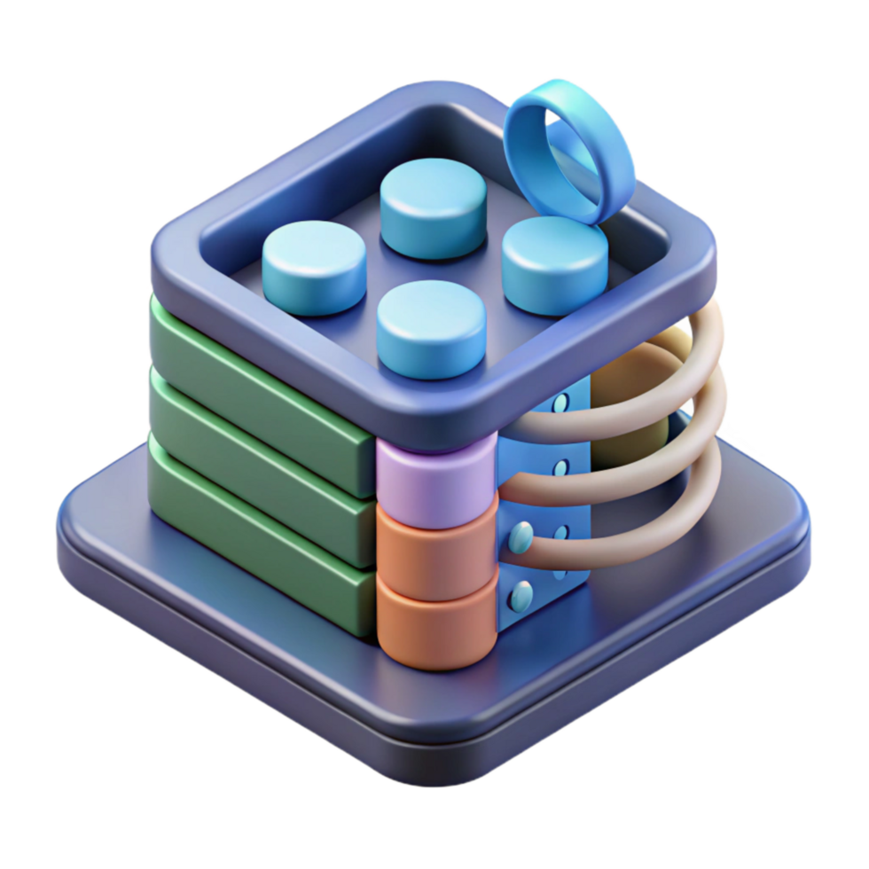 Dramatic Modern Dna Data Storage Concept With Binary Code Cutout