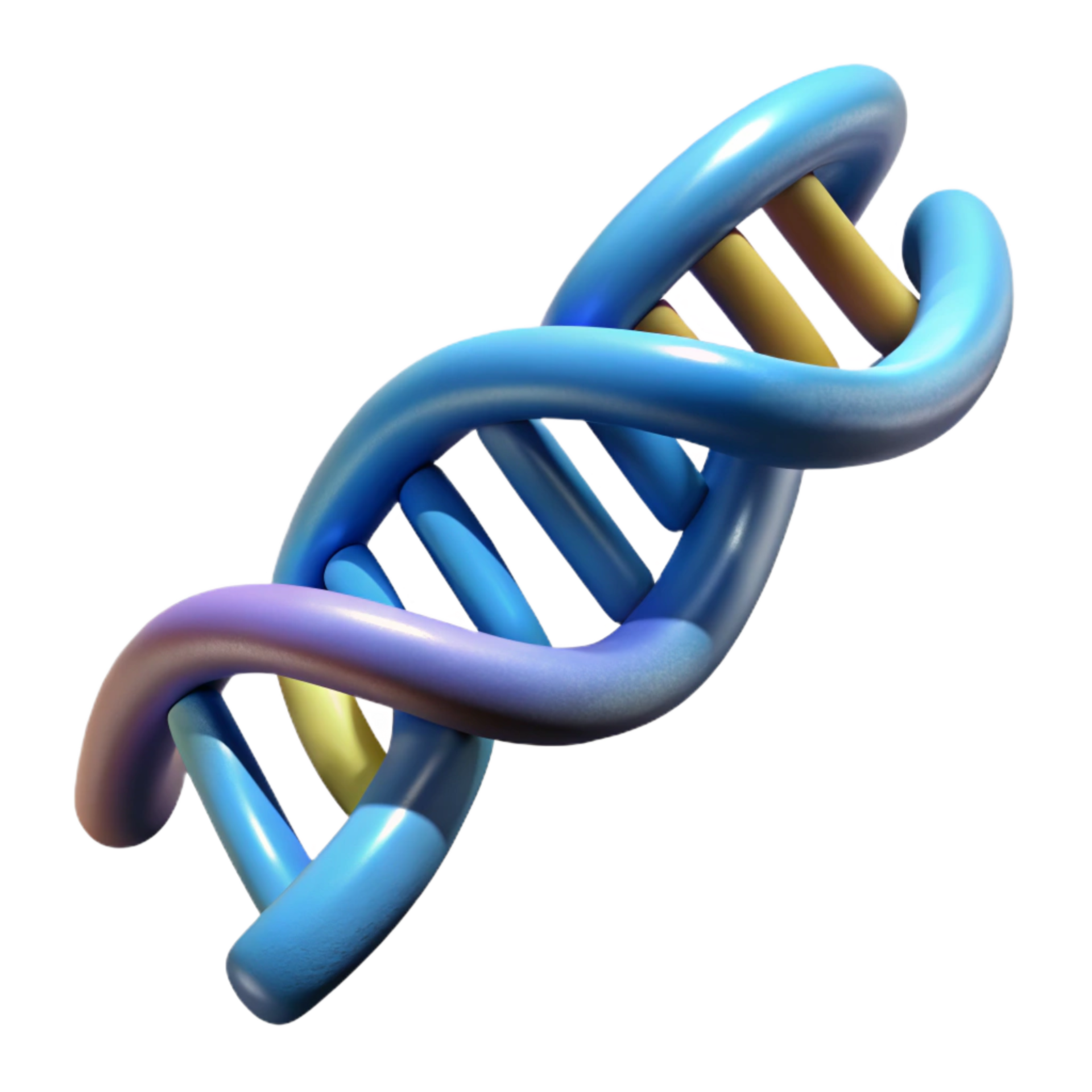 stunning traditional Dna Double Helix 3d Render Isolated original 58017551 PNG