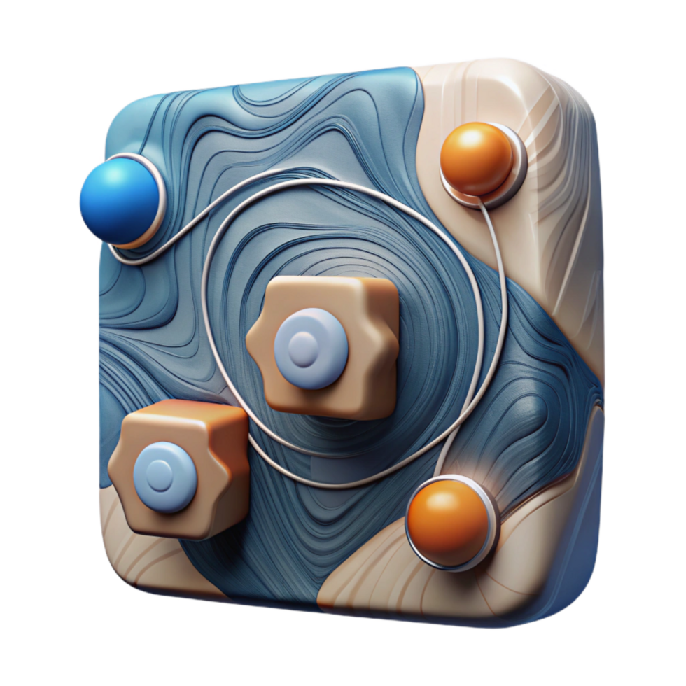 Magnificent Abstract Evolving Interface With Dynamic Lines Isolated Exclusive 58020941 Png