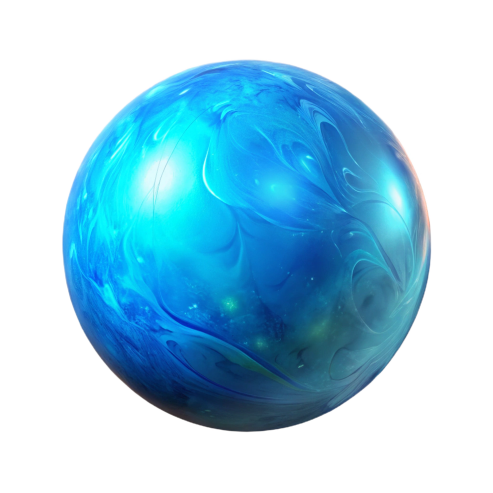 magnificent vintage Floating Orb Glowing Blue Transparent premium ...