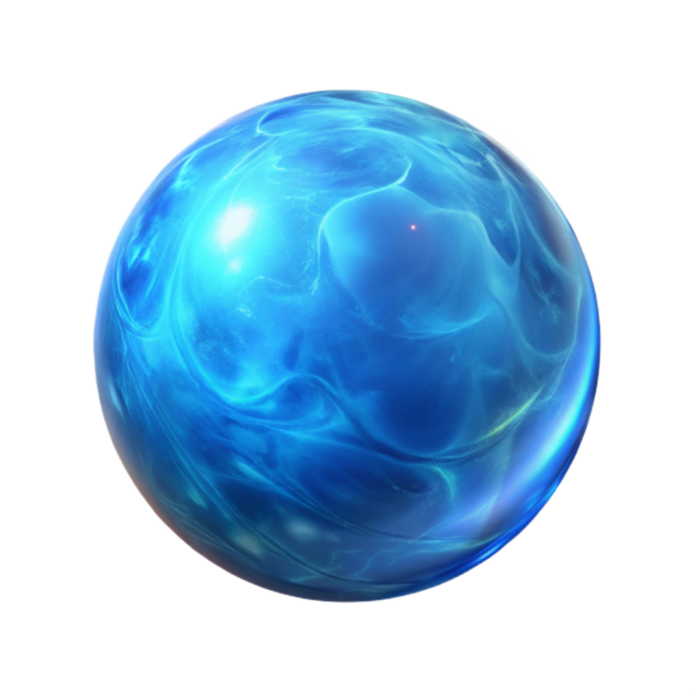 dramatic rustic Floating Orb Glowing Blue Transparent exclusive ...