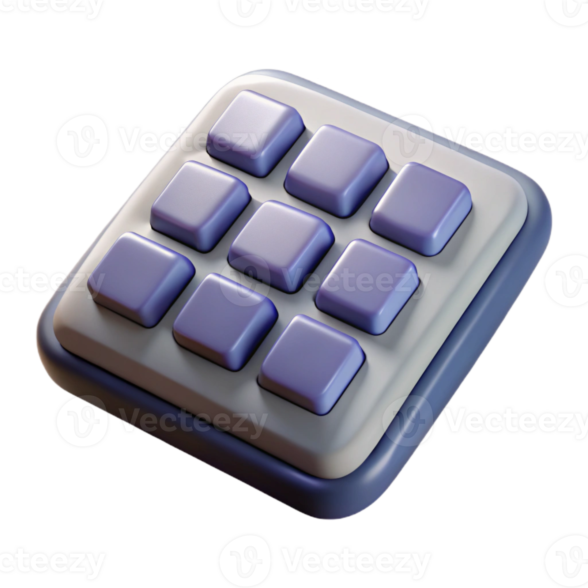 extraordinary classic Floating Virtual Keyboard Numeric Keypad Isolated detailed 58022331 PNG