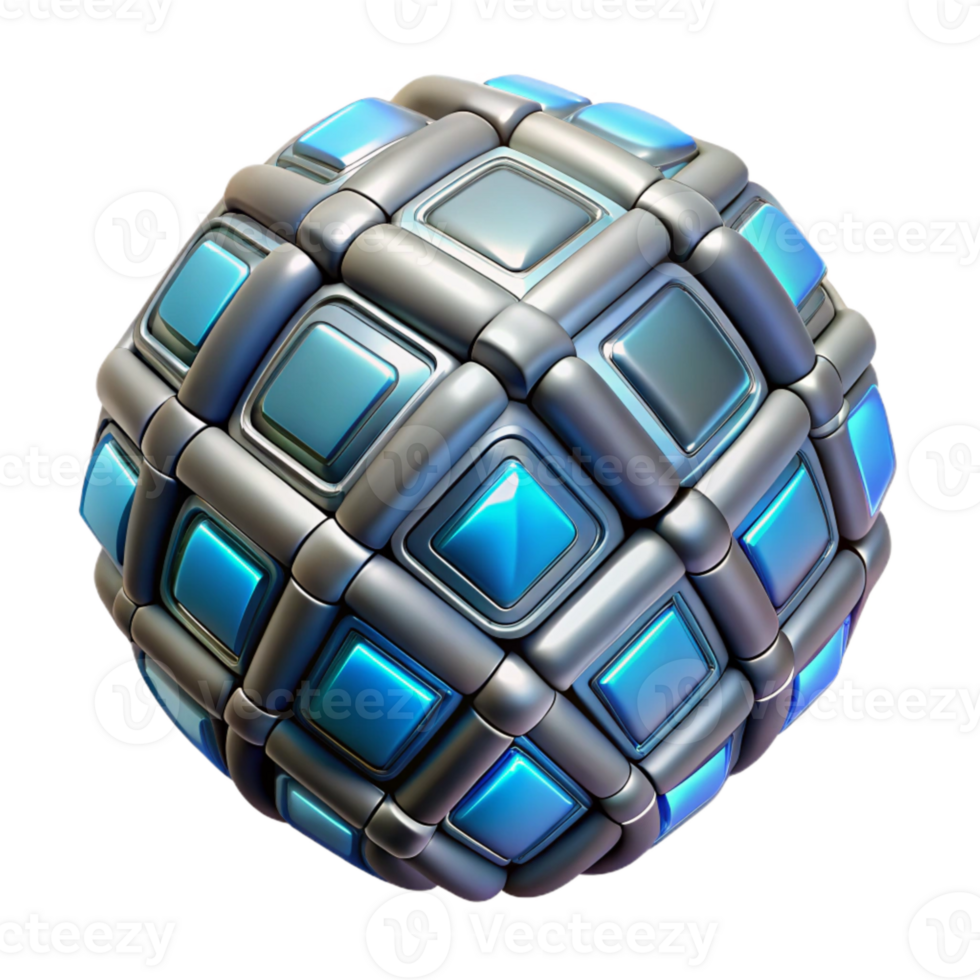 wonderful creative Futuristic Tech Grid Transparent Cutout Element ...