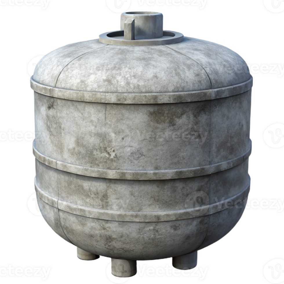 elegant artistic Grey Concrete Water Tank Detail Cutout original ...