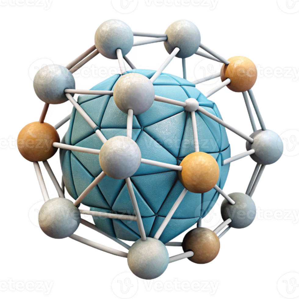 magnificent modern Neural Network Nodes Connected Lines Transparent Background high resolution ...