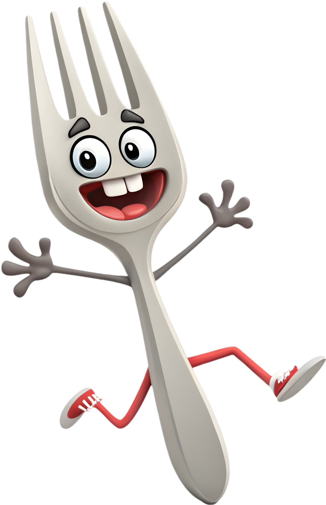 Cartoon Fork Clipart for Creative Design Projects. . 58056272 PNG