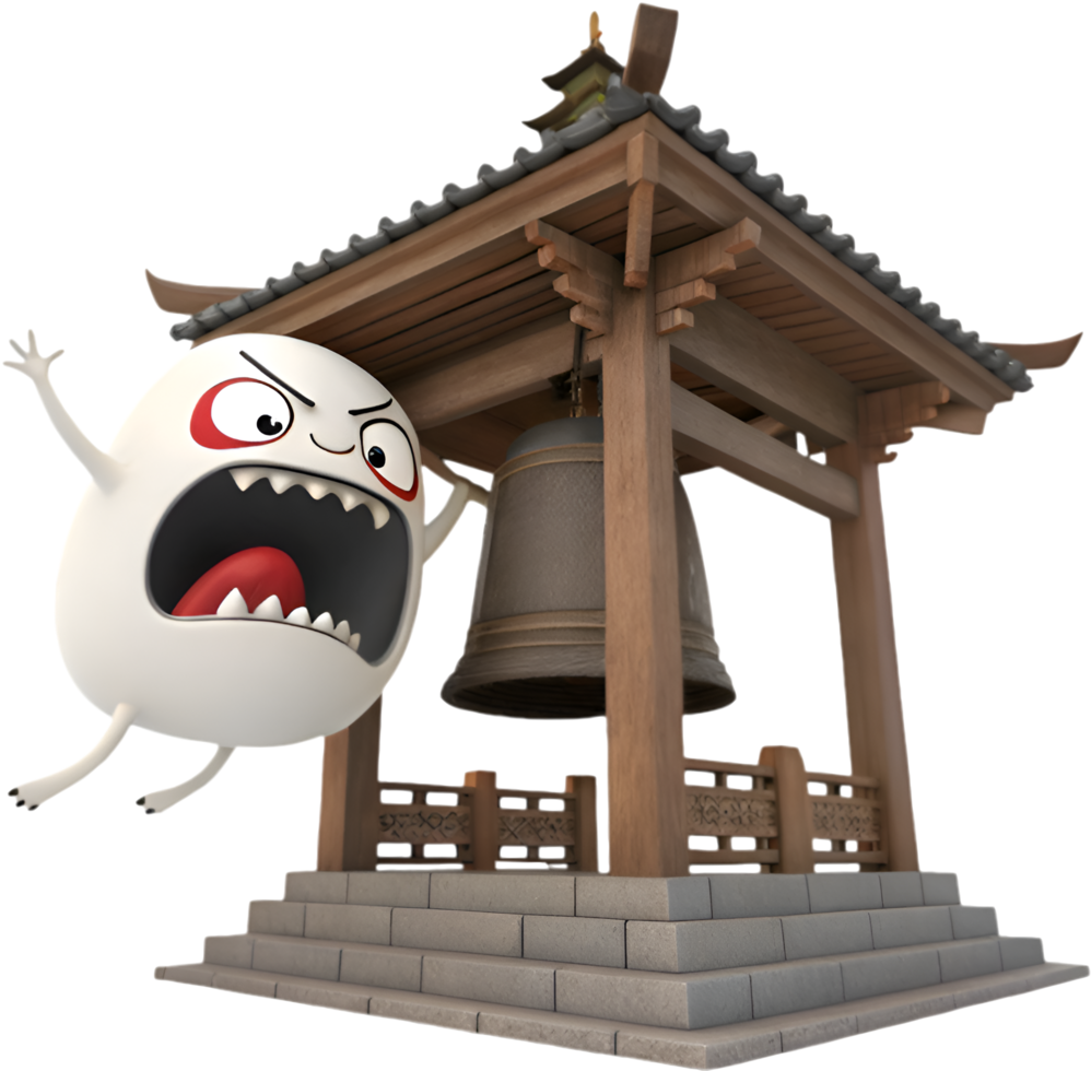 Intricate Yokai Spirit Clipart for Detailed Artistic Work. . 58057279 PNG