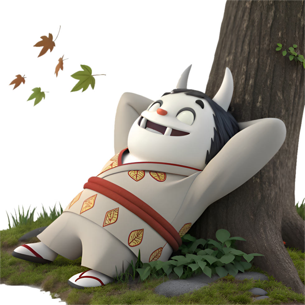 Cartoon Yokai Mythical Character Clipart for Creative Projects. . 58057300 PNG