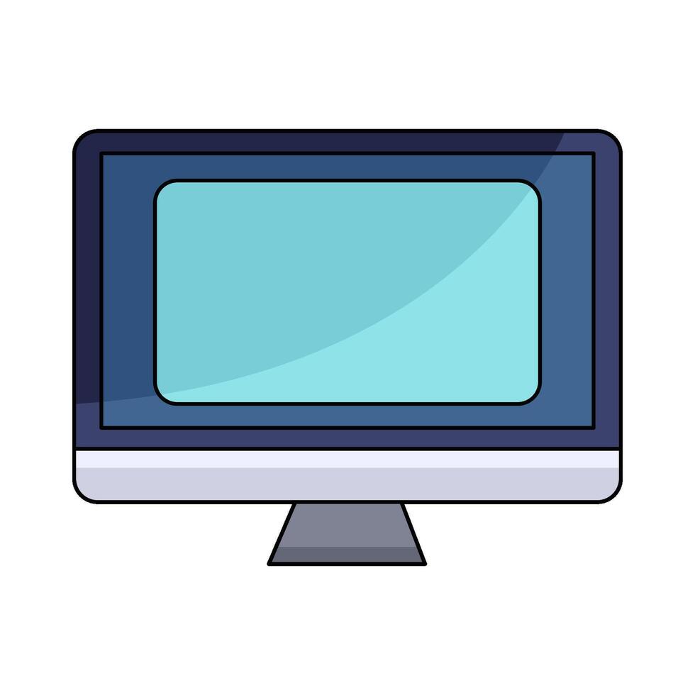 A Computer monitor 58062635 Vector Art at Vecteezy