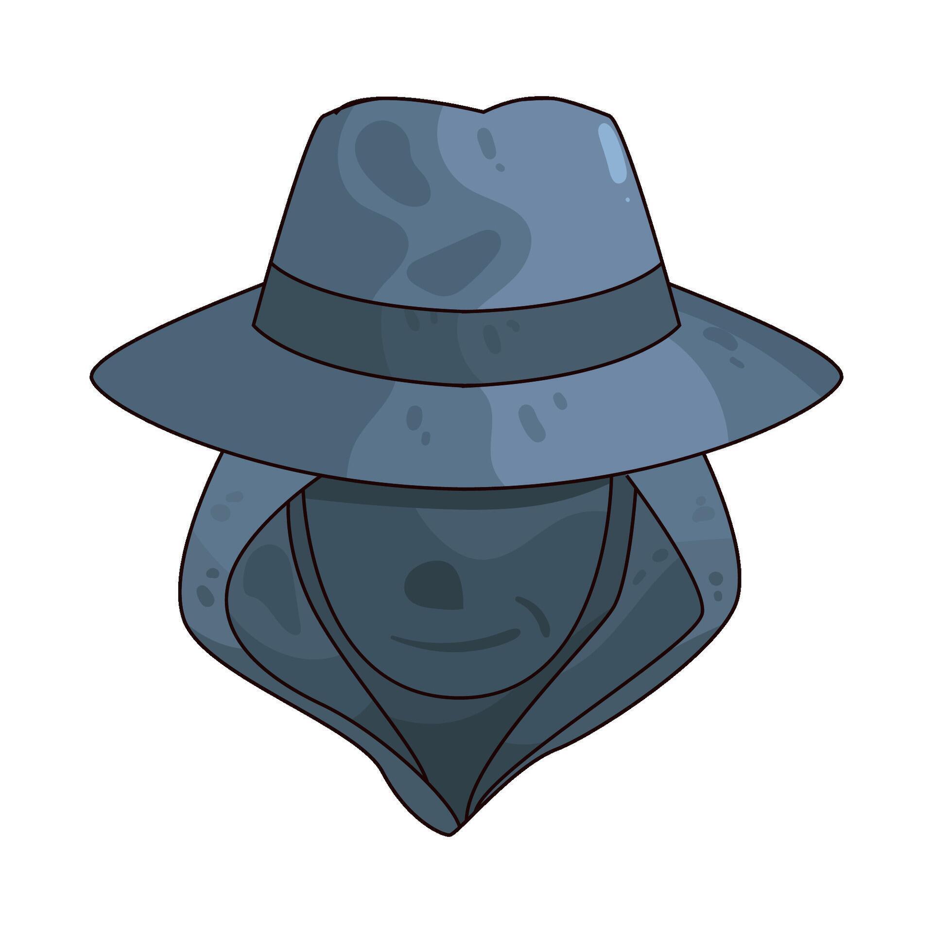 Gray Hat Hacker 58072202 Vector Art at Vecteezy