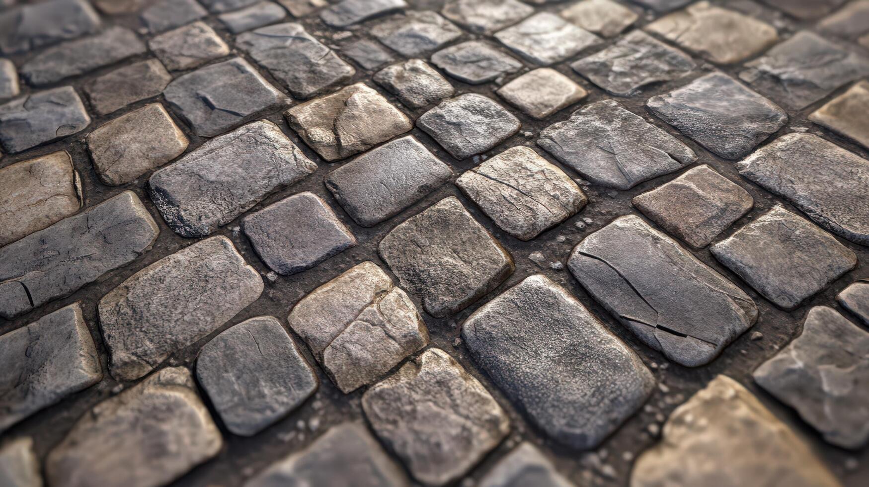 Cobblestone Pavement Texture Detailed Closeup View 58077404 Stock Photo at Vecteezy