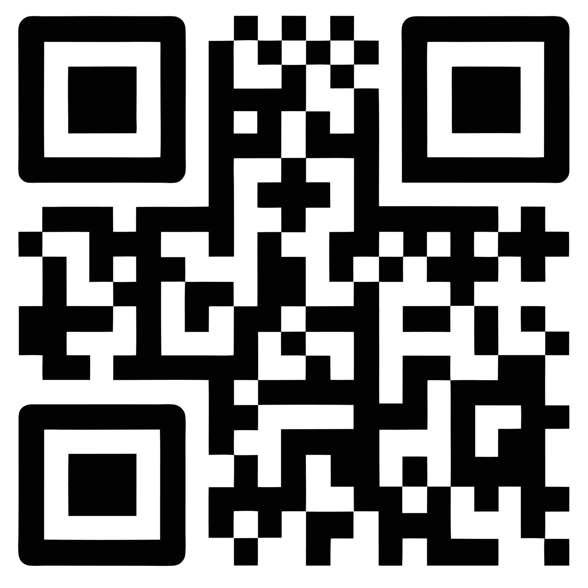 QR code image with black and white squares containing digital data. 58146165 Vector Art at Vecteezy