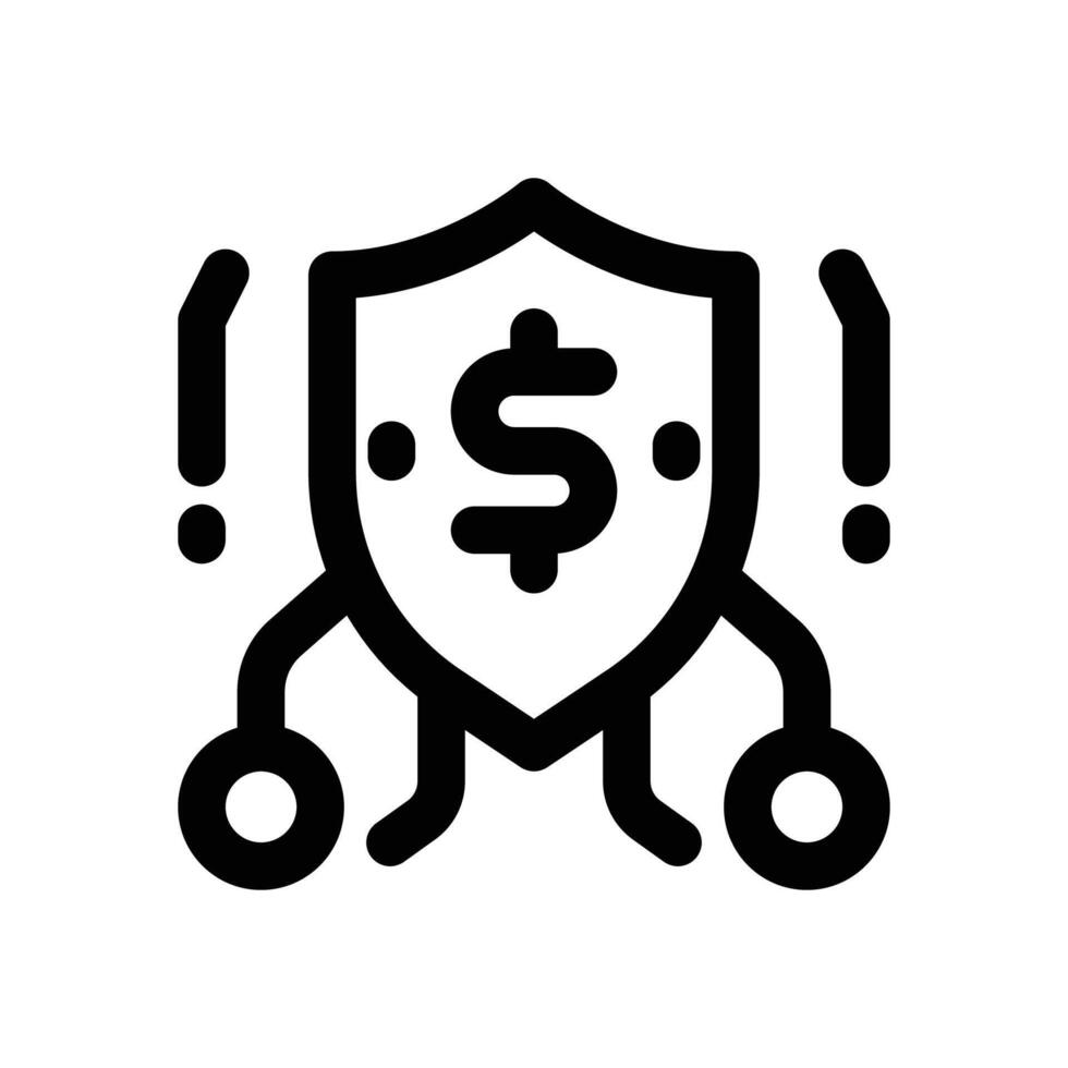 Security Line Icon Clean And Minimalist Icon For Websites Mobile Apps Presentations And