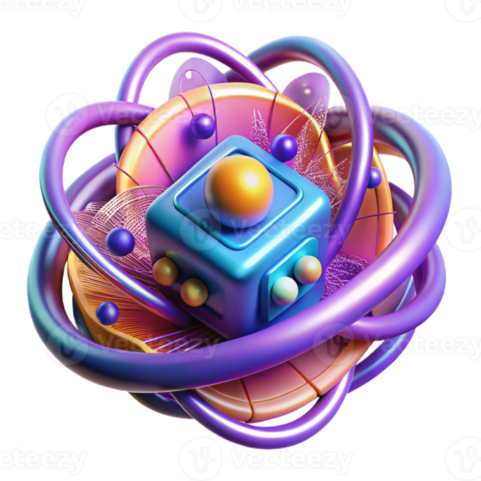 Magnificent Artistic A Quantum Computer Processing Complex Data Visualized As Swirling