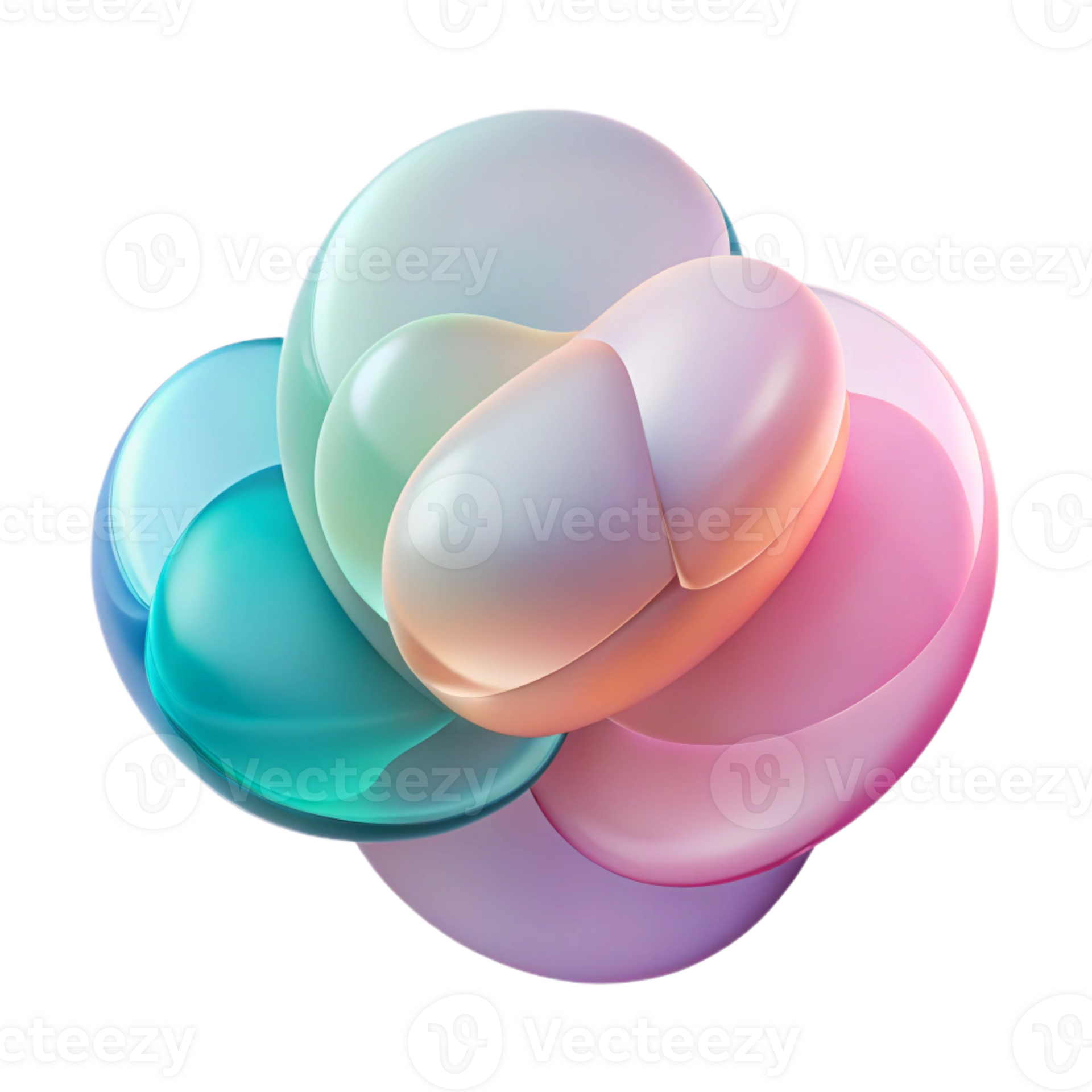 stunning traditional A series of overlapping, translucent shapes, creating a sense of depth and ...