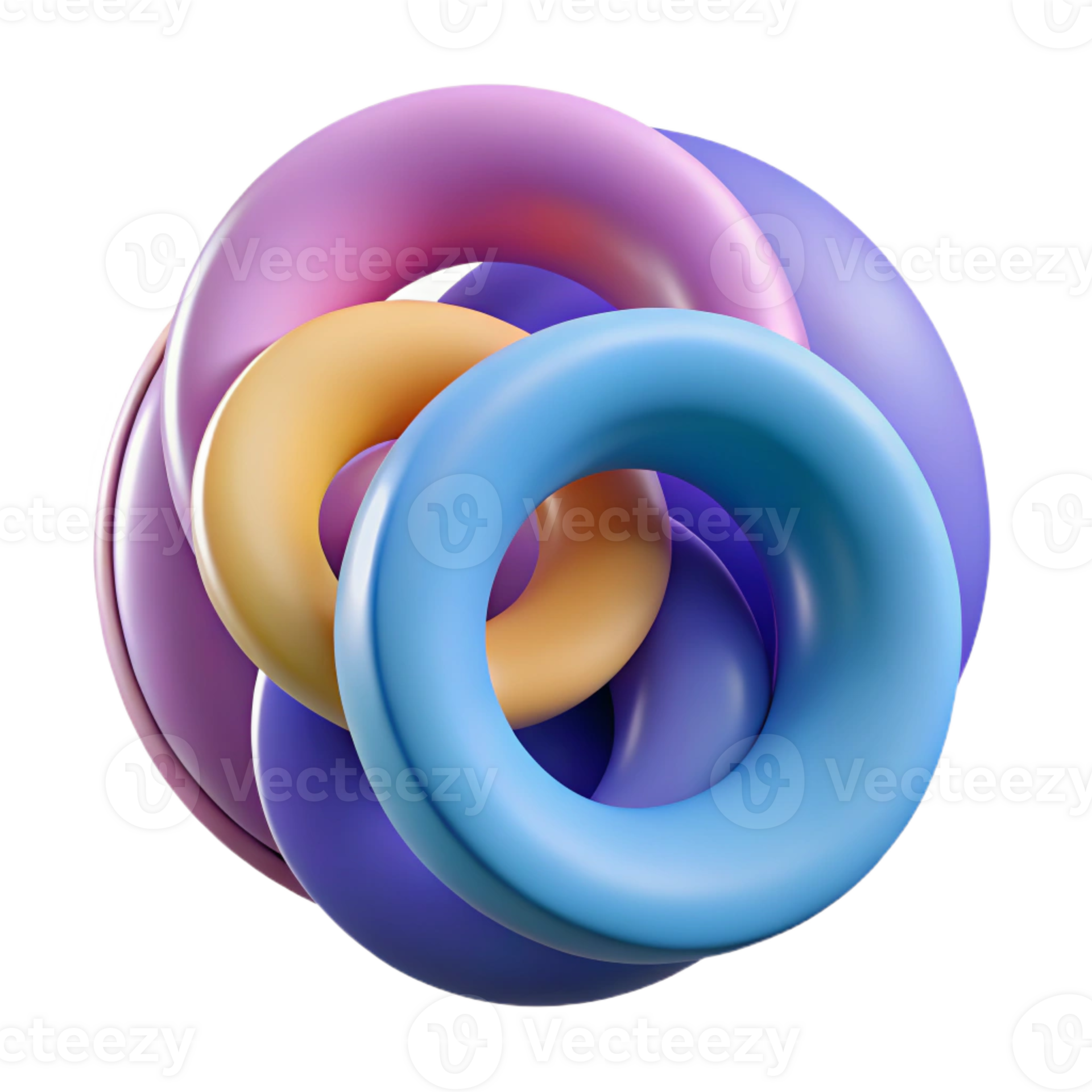 Magnificent Minimalist A Series Of Overlapping Circles With Varying Sizes And Colors Creating A