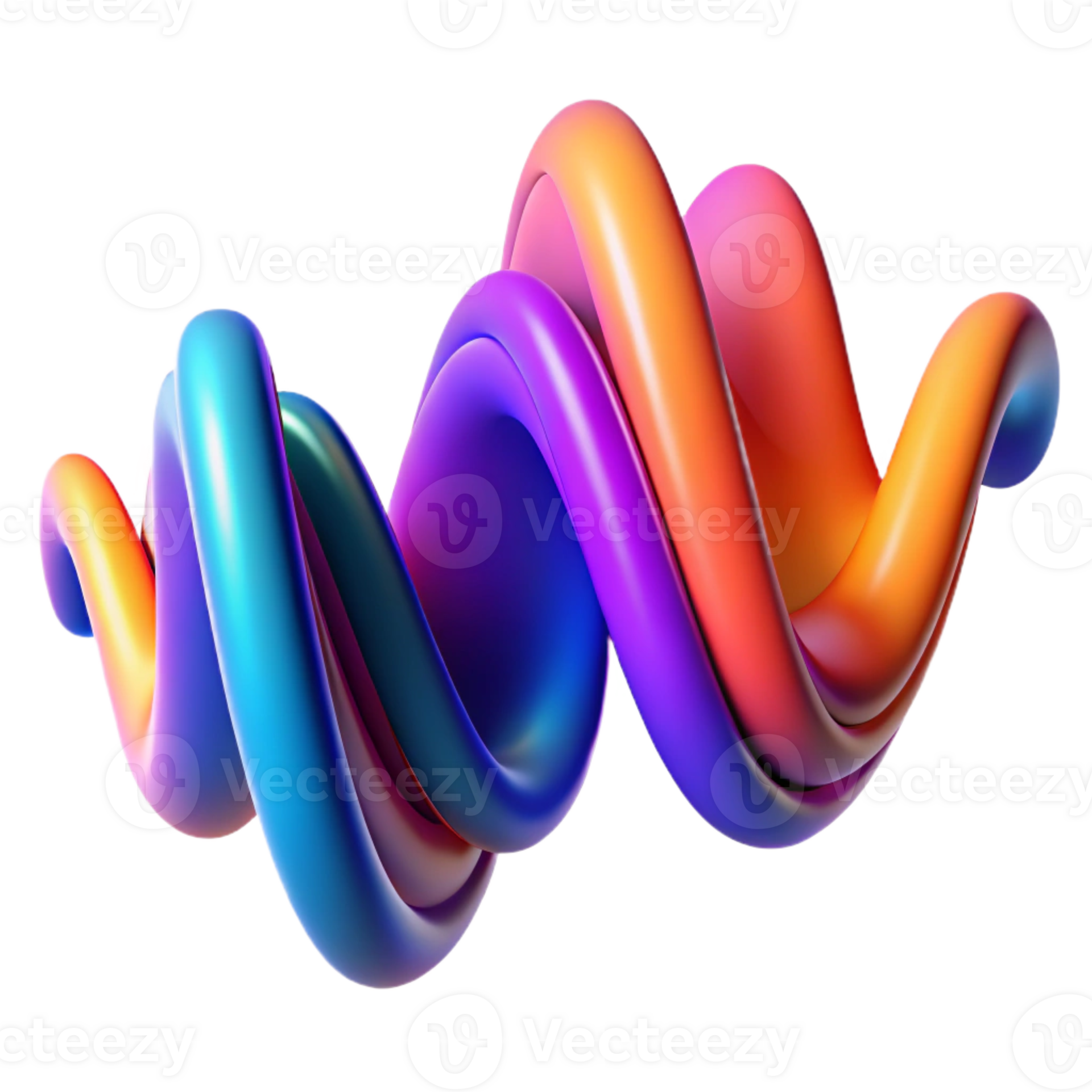 Dramatic Creative An Abstract Representation Of Sound Waves Using Vibrant Colors And Flowing