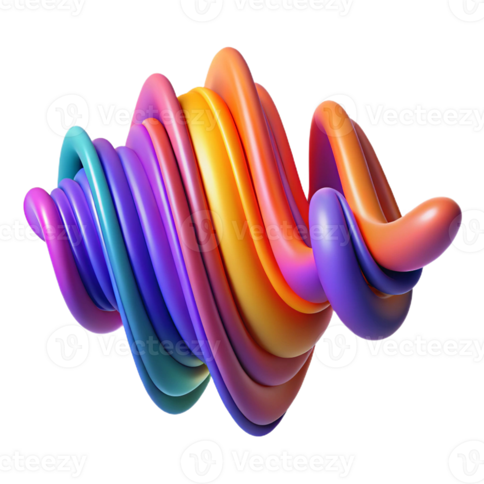 Magnificent Artistic An Abstract Representation Of Sound Waves Using Vibrant Colors And Flowing