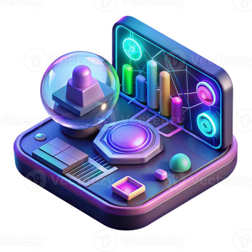 Magnificent Rustic A Futuristic Holographic Interface Displaying Complex Data Visualizations