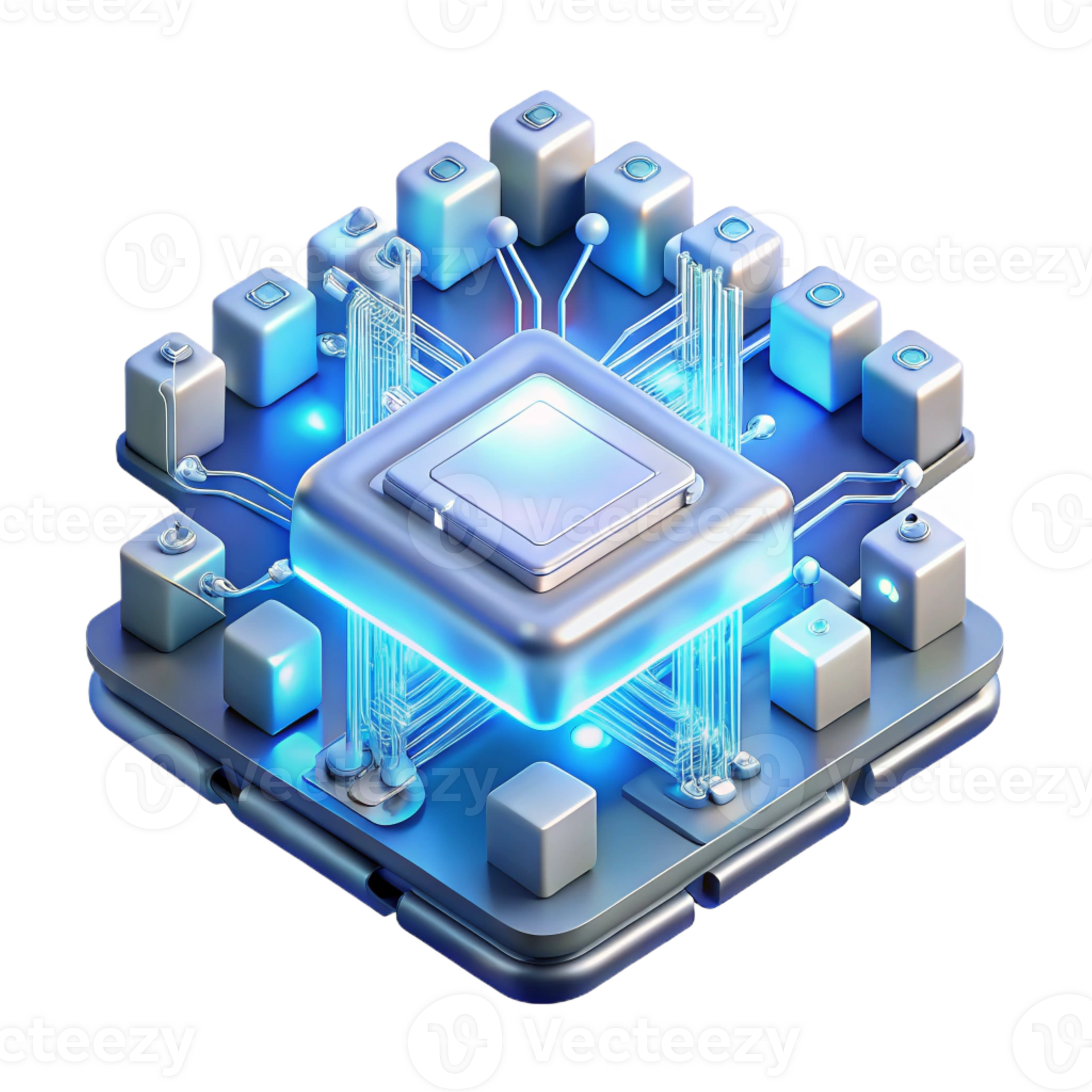 extraordinary classic A quantum computer processing vast amounts of data, complex glowing ...