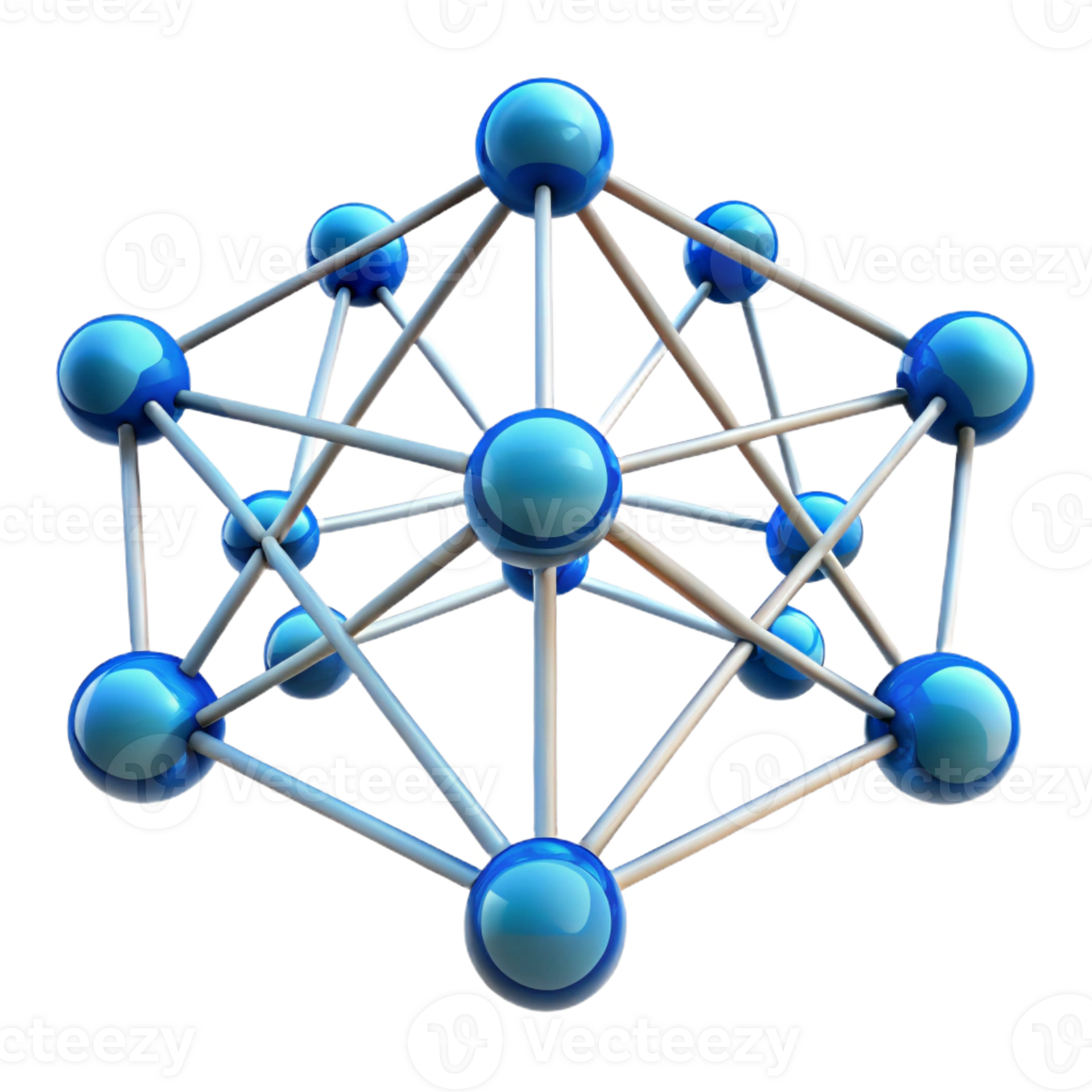impressive classic A network of interconnected nodes forming a complex, glowing web ...