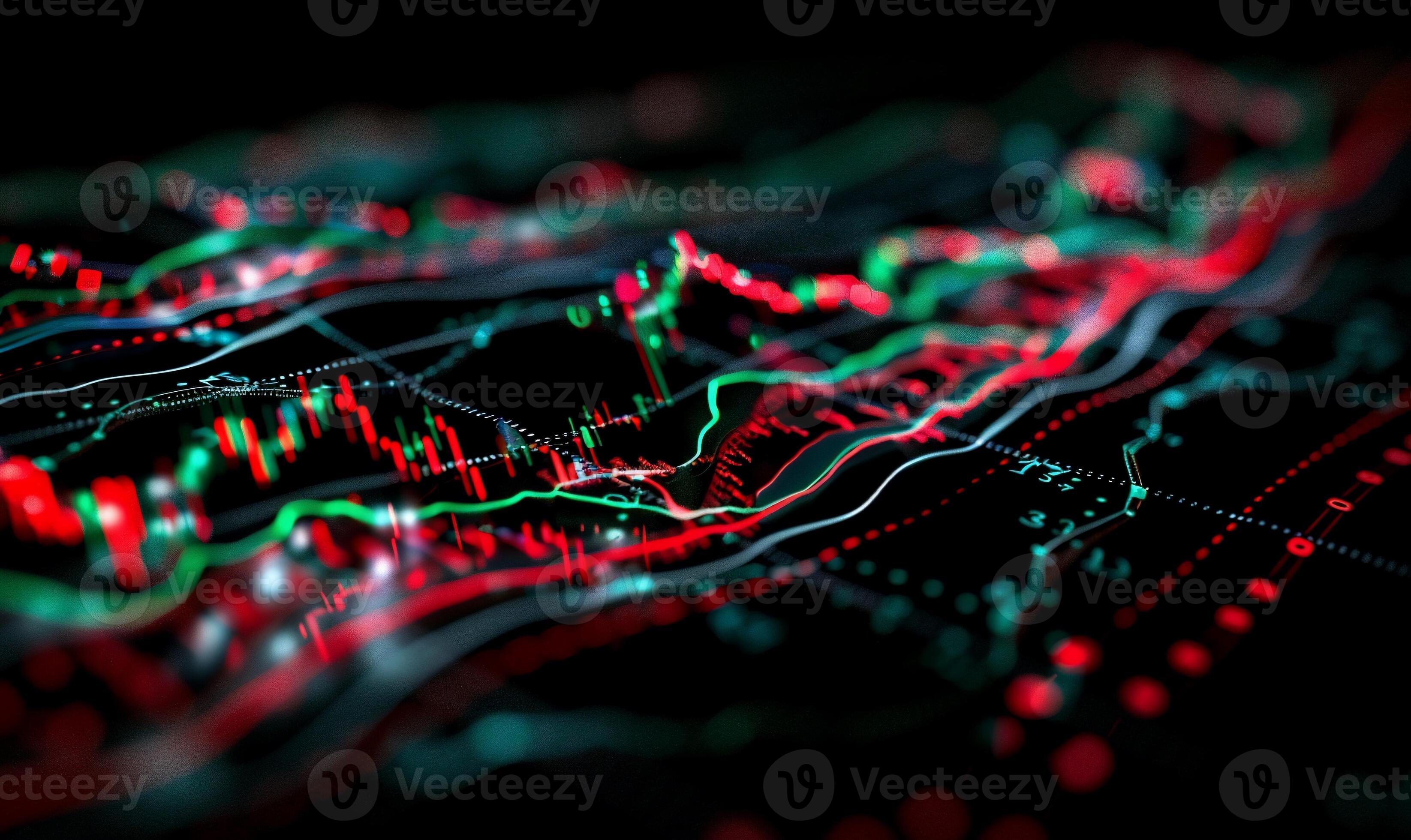 Abstract stock market data visualization 58207517 Stock Photo at Vecteezy