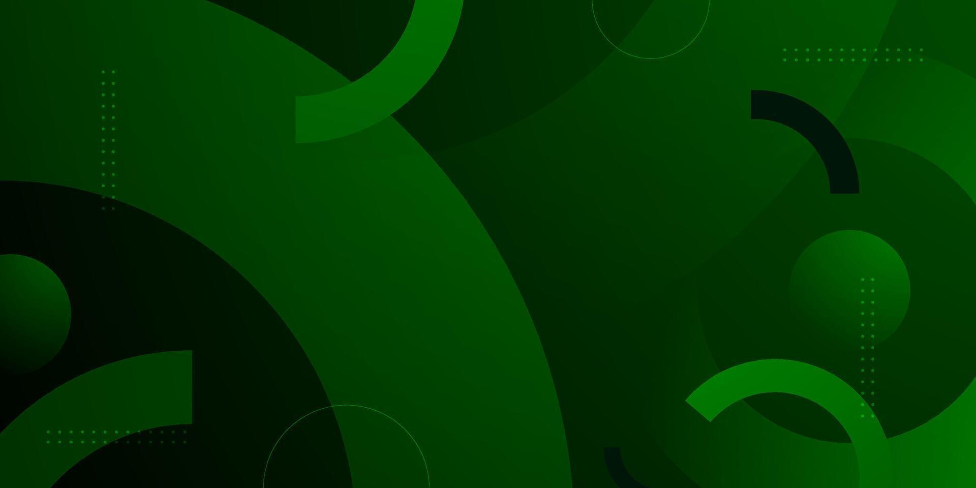 Abstract dark green 3D background. Simple circle pattern design. Modern ... Abstract dark green 3D background. Simple circle pattern design. Modern ...