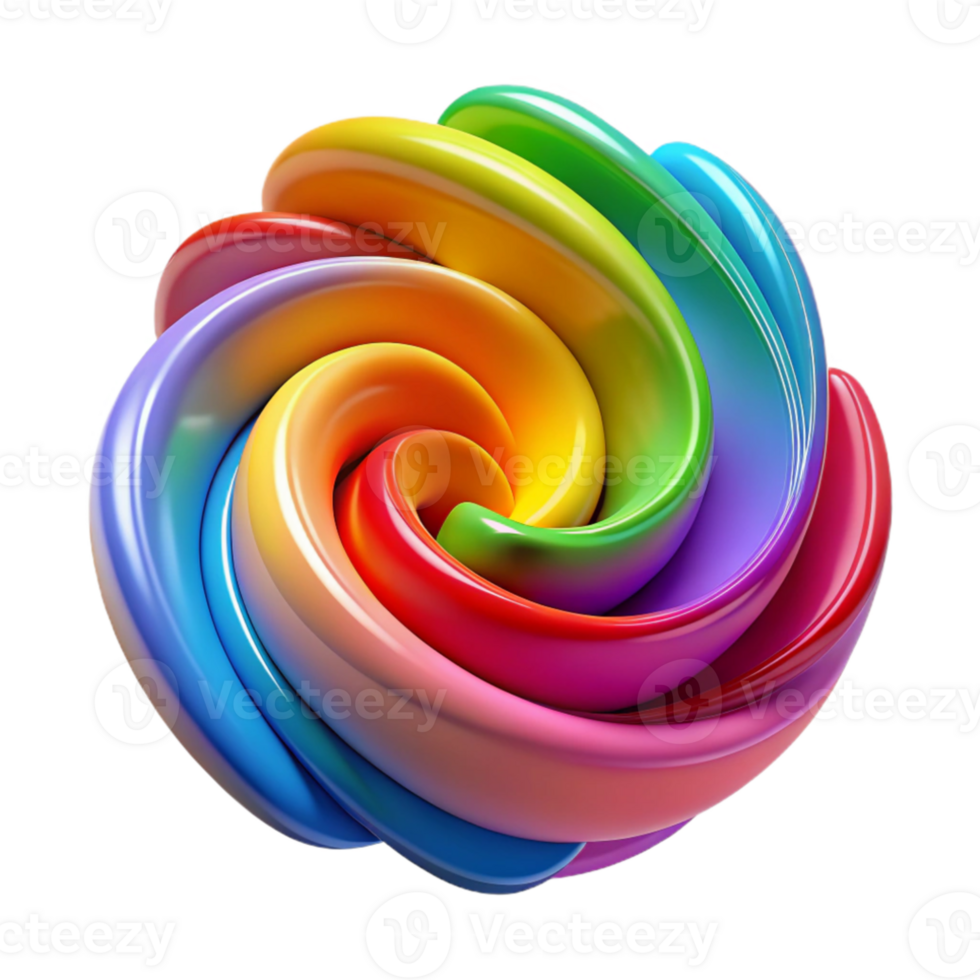 Extraordinary Classic An Abstract Representation Of Human Emotions Rendered In Vibrant Swirling