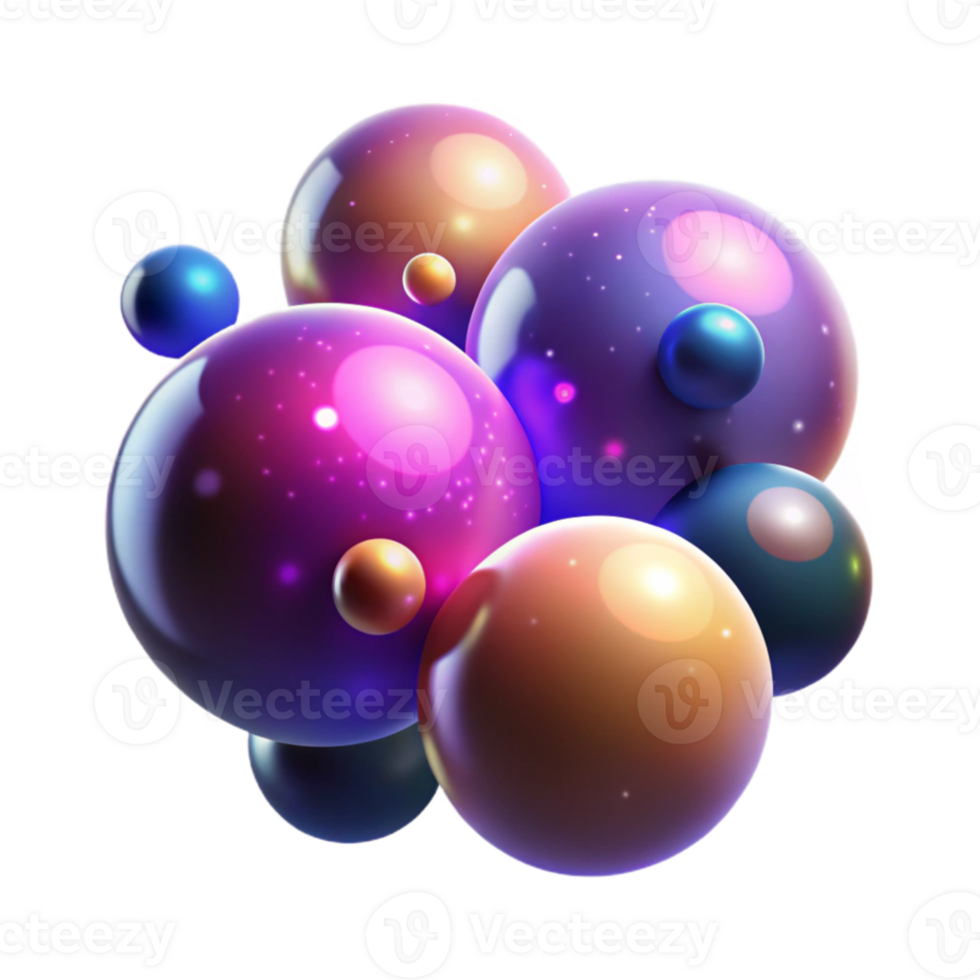 Impressive Traditional A Field Of Colorful Glowing Orbs Floating In A Dark Ethereal Space