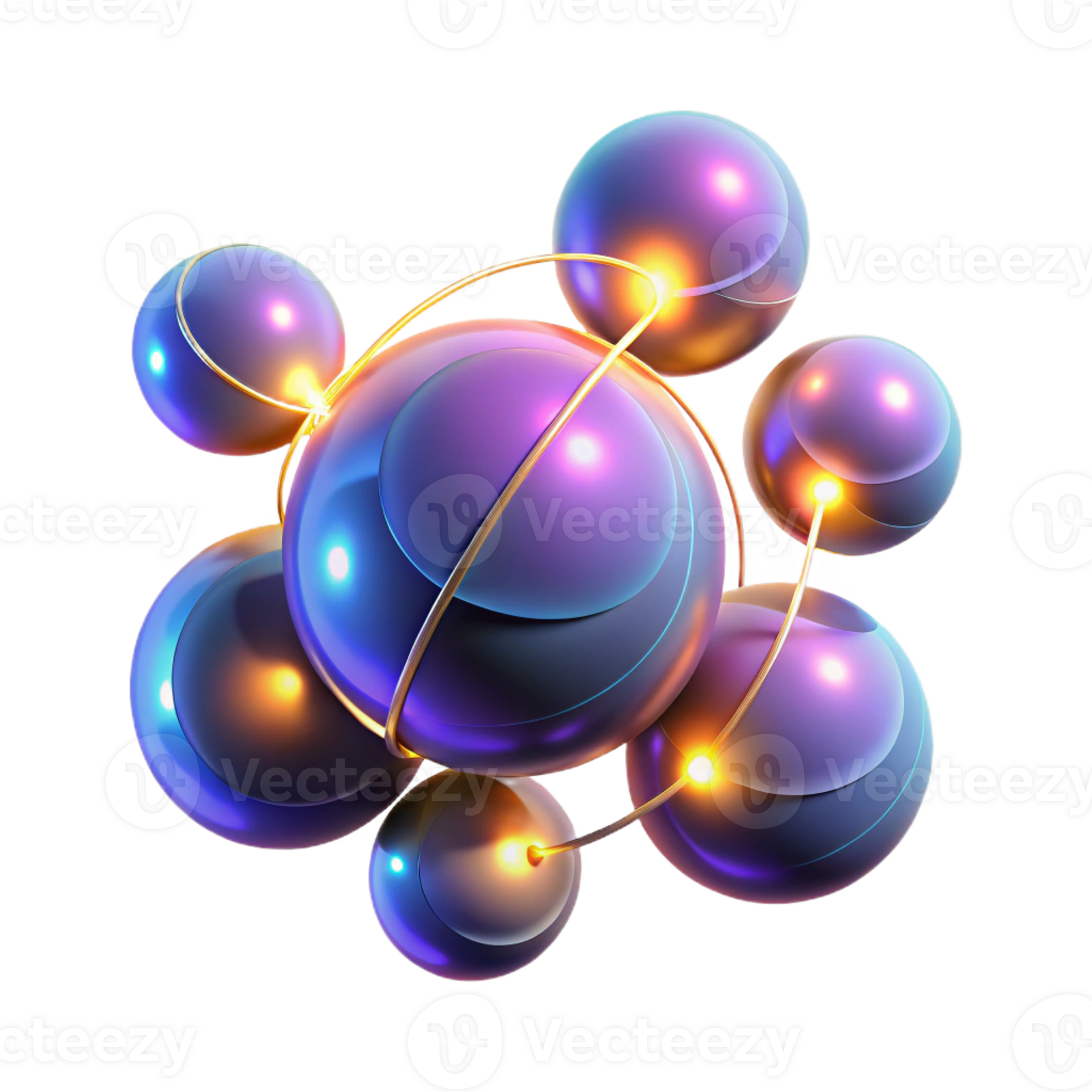 stunning rustic A network of interconnected devices, glowing lines and nodes, abstract and ...