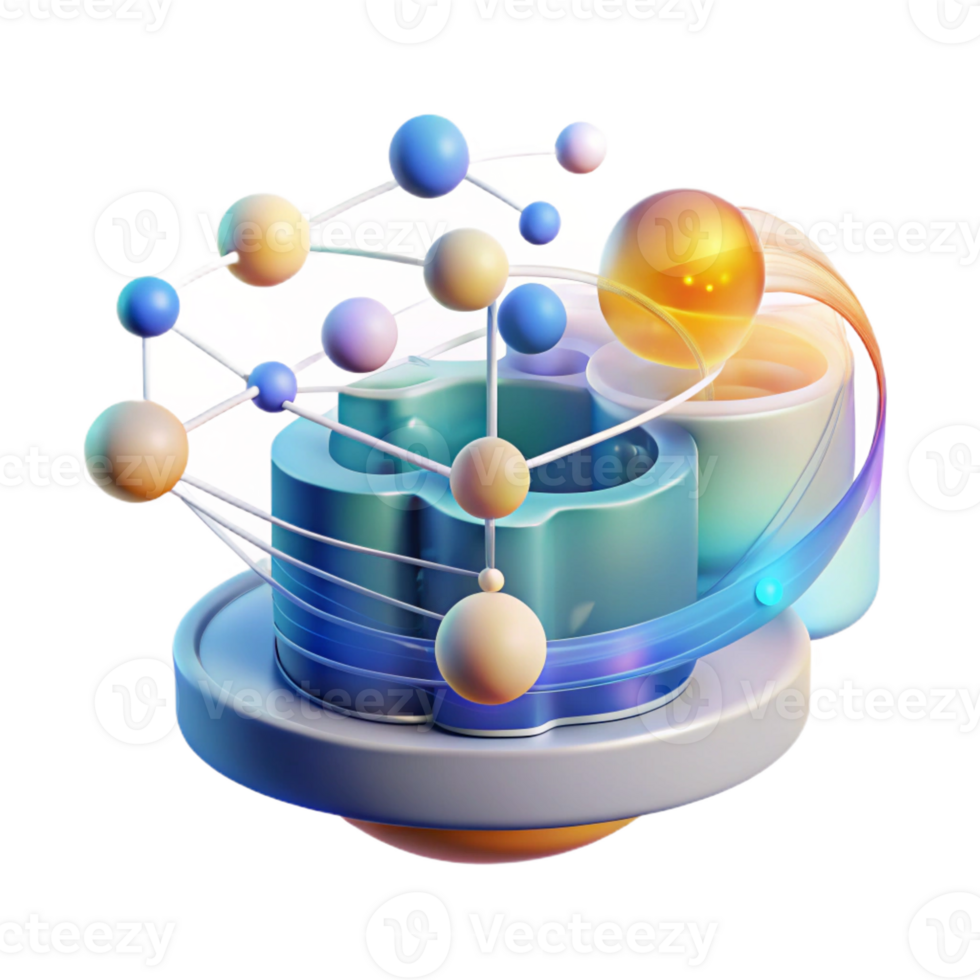 vibrant vintage An abstract representation of data flow, visualized as streams of light and ...