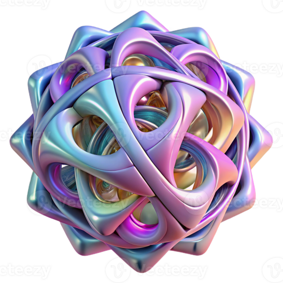 Extraordinary Minimalist A Complex Three Dimensional Fractal Structure Rotating And Evolving