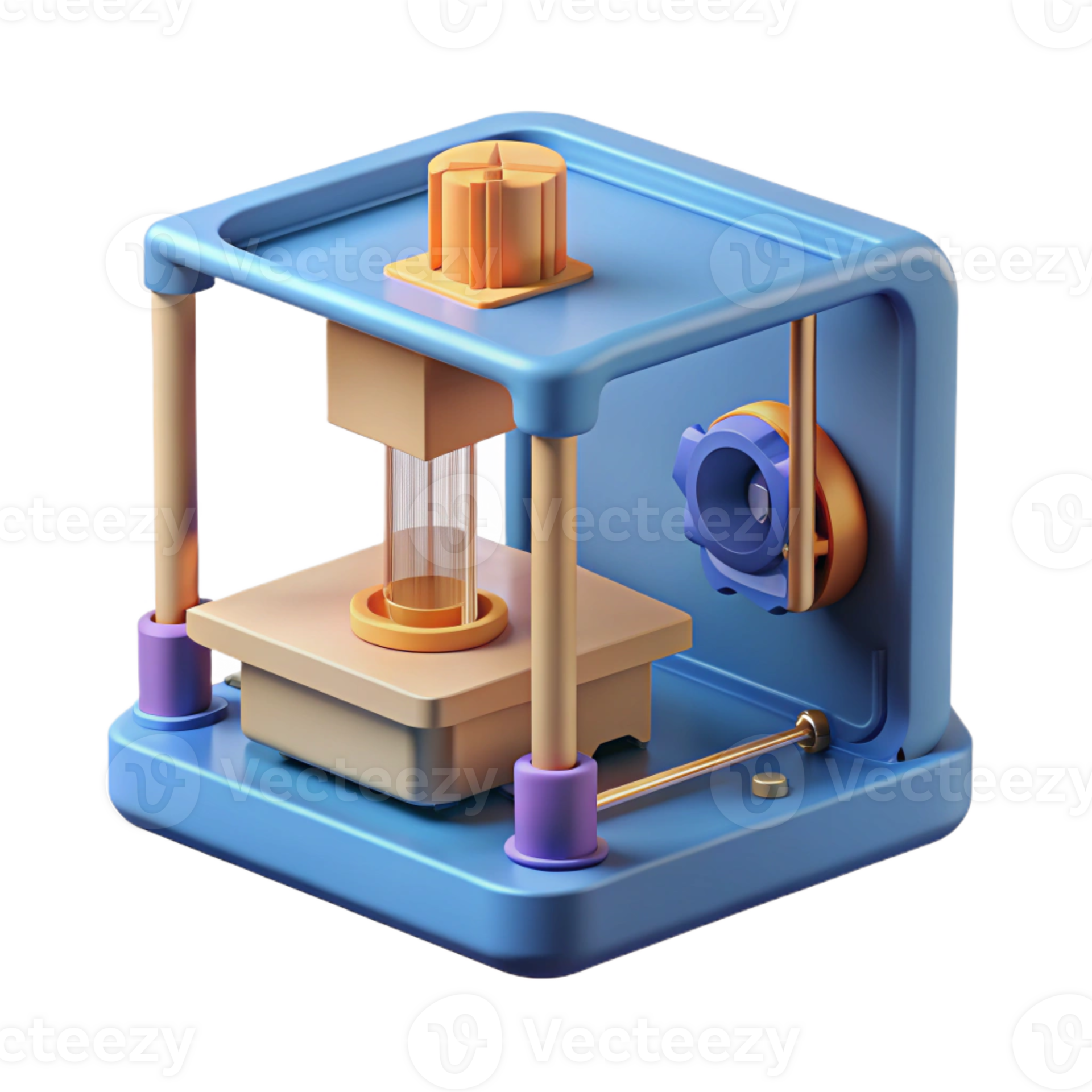 Magnificent Minimalist Magnificent Abstract A D Printer Creating A Complex Object In Genuine