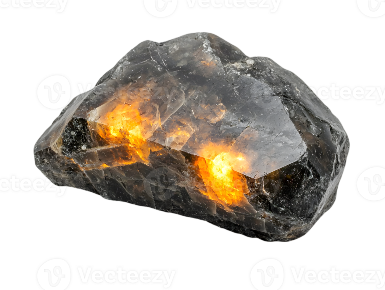 Isolated Smoky Quartz Mineral Specimen with Internal Reflections on ... Isolated Smoky Quartz Mineral Specimen with Internal Reflections on ...
