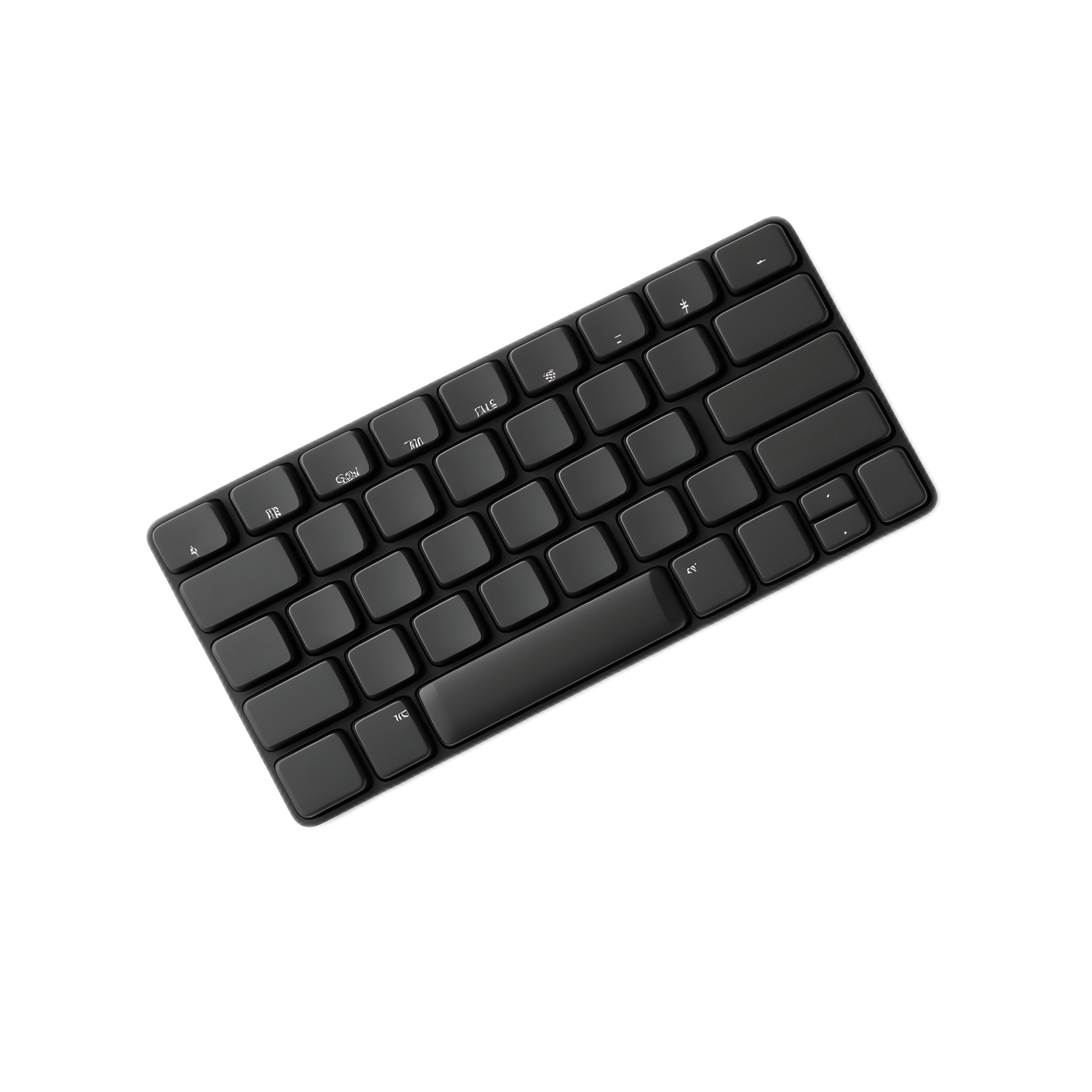 Minimalist Wireless Keyboard For Modern Workspace And Digital Communication 58272551 Png
