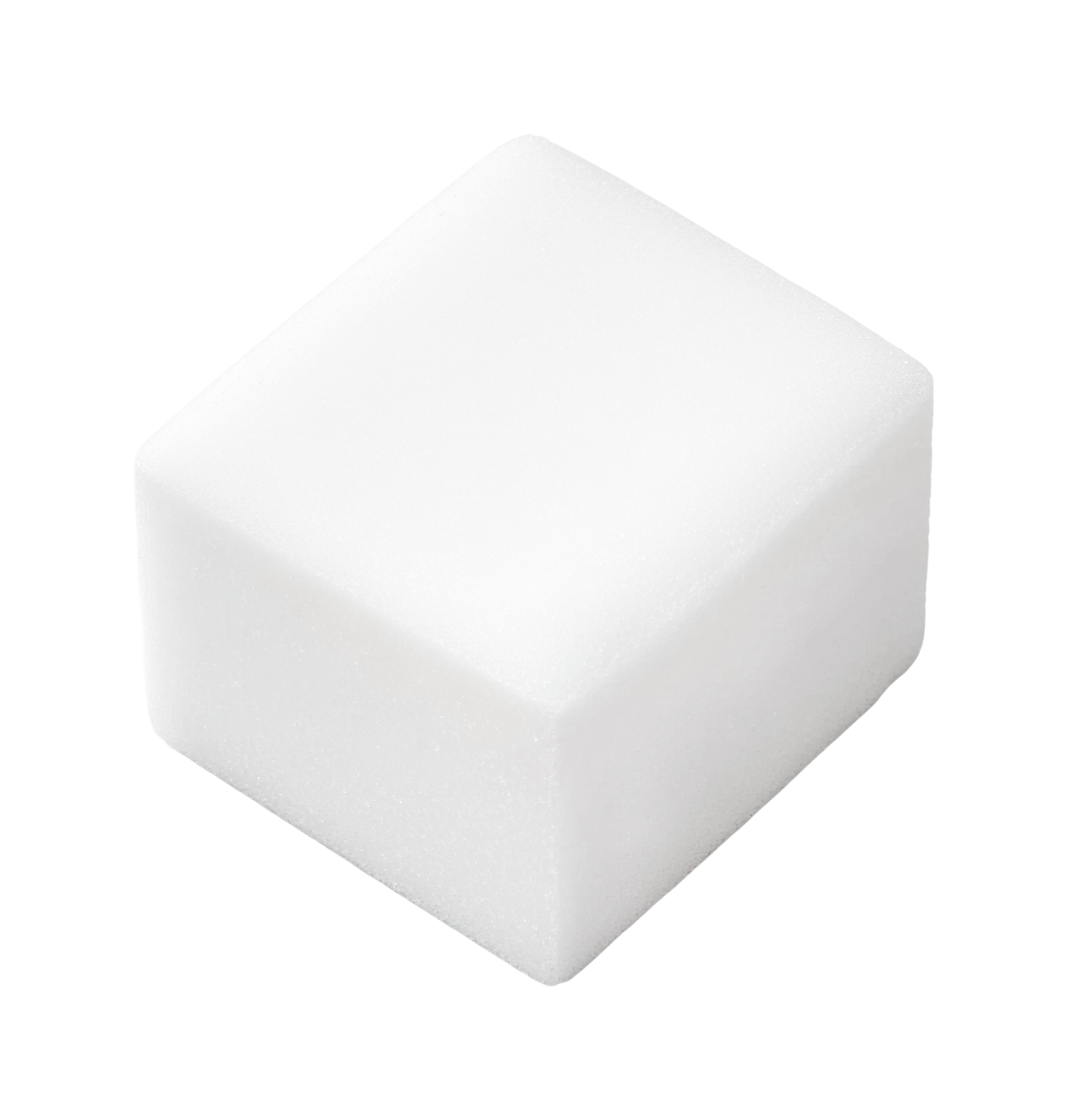 White sugar cube isolated on plain surface, cut out 58281697 PNG